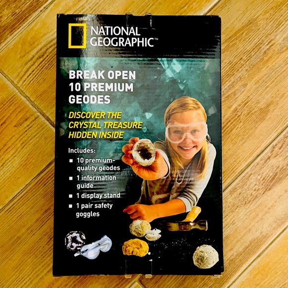 National Geographic | Toys | National Geographic Break Open Geodes Kit ...
